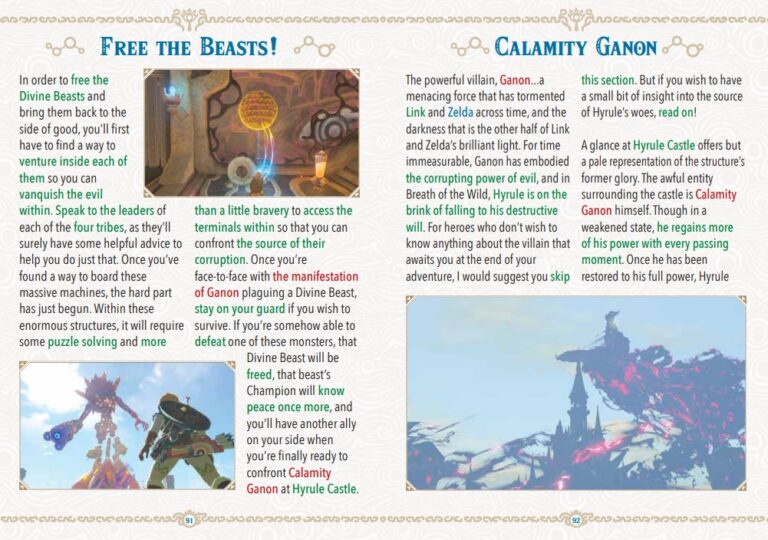 Download Zelda Breath of the Wild Explorer's Guide pdf free!