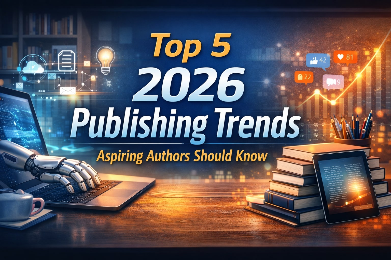 Top 5 2026 Publishing Trends Aspiring Authors Should Know